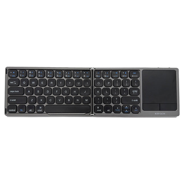 Body Glove Wireless Folding Hinge Keyboard With Touchpad – Black ...