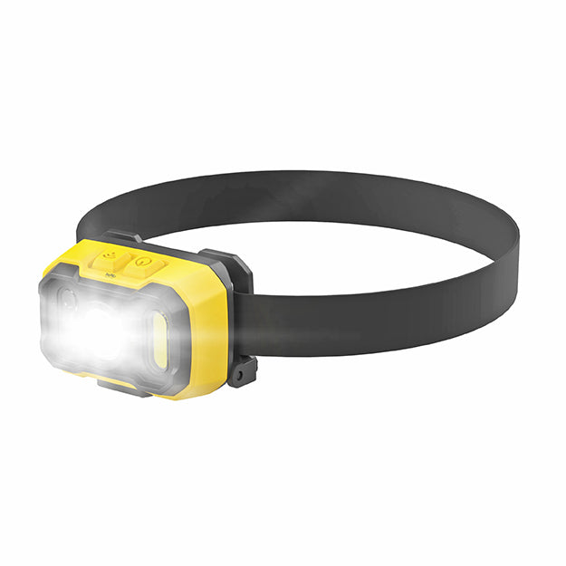 LitePro Rechargeable LED Sensor Head Lamp 1000 Lumens - Black — Macnificent