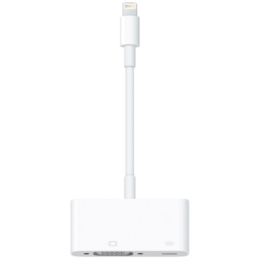 Apple Lightning To VGA Adapter - White — Macnificent
