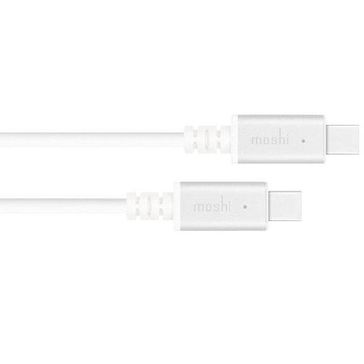 Moshi USB-C Charge Cable (2m) - White — Macnificent