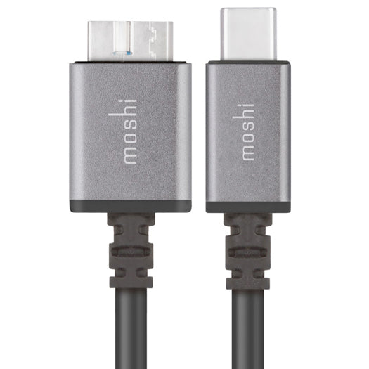 Moshi USB-C To Micro-B Cable - Black — Macnificent